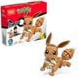 Mega Construx Pokmon Jumbo Eevee Construction Set, 11 inch, 845 bricks ...