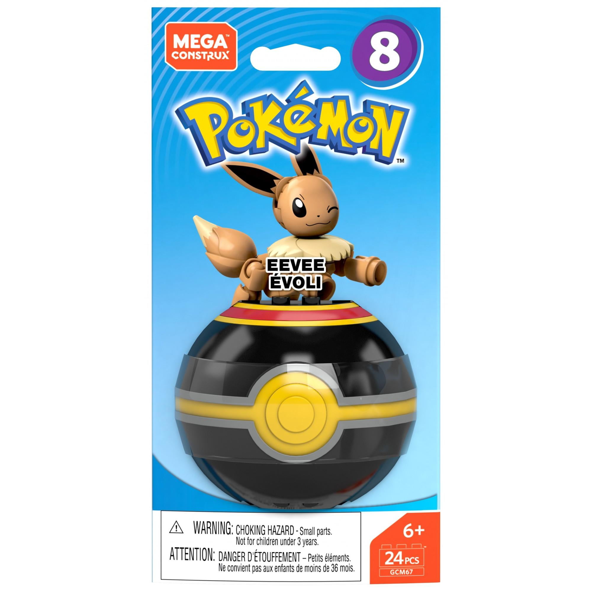 Mega Construx Pokemon Buildable Figure, Eevee - Walmart.com