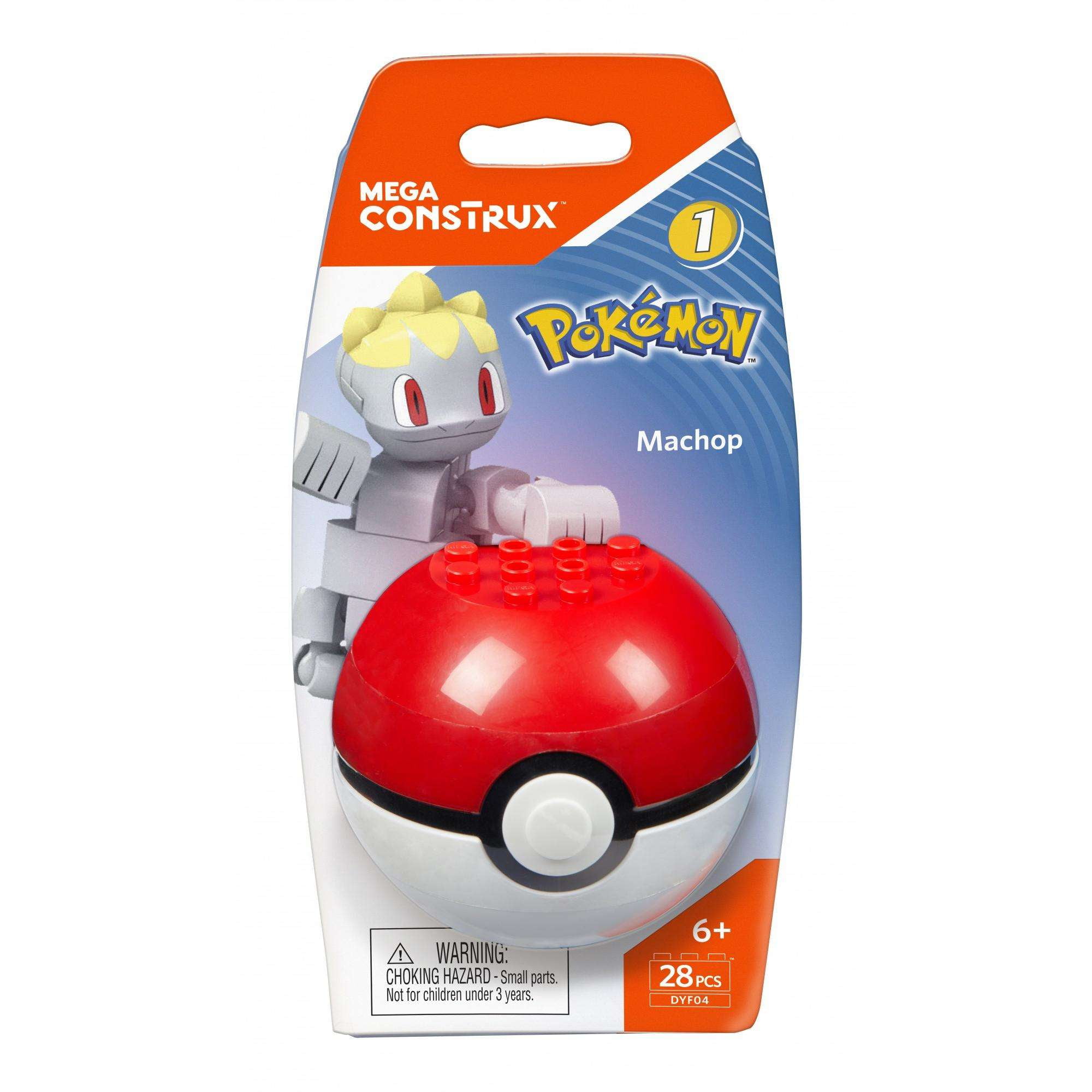Mega Construx Pokemon Machop Figure - Walmart.com