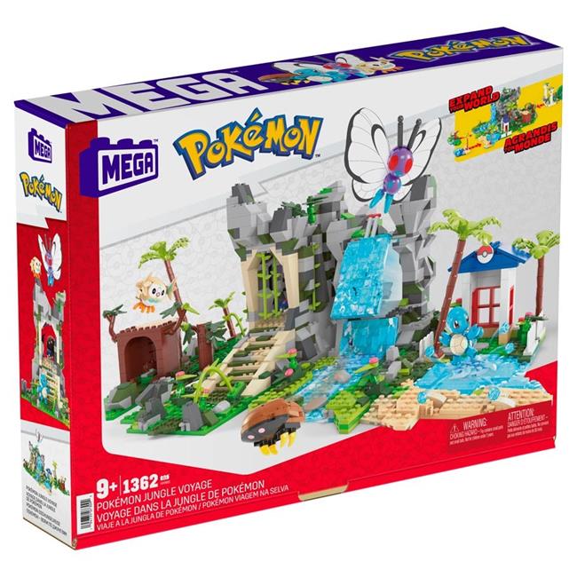 Mega Construx - Pokemon Ultimate Jungle Expedition Construction Toy - 3 ...