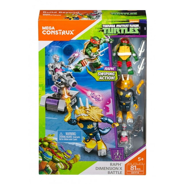 Mega Construx Teenage Mutant Ninja Turtles Dimension X Building Set ...