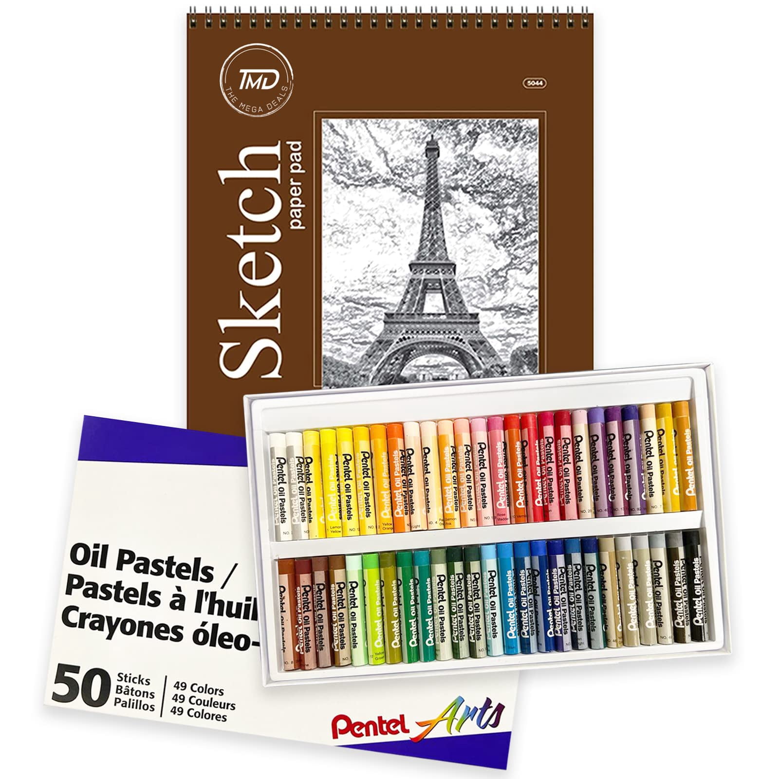 The Mega Deals Oil Pastels 50 Colors Soft oil Pastels, Oil Pastels for ...