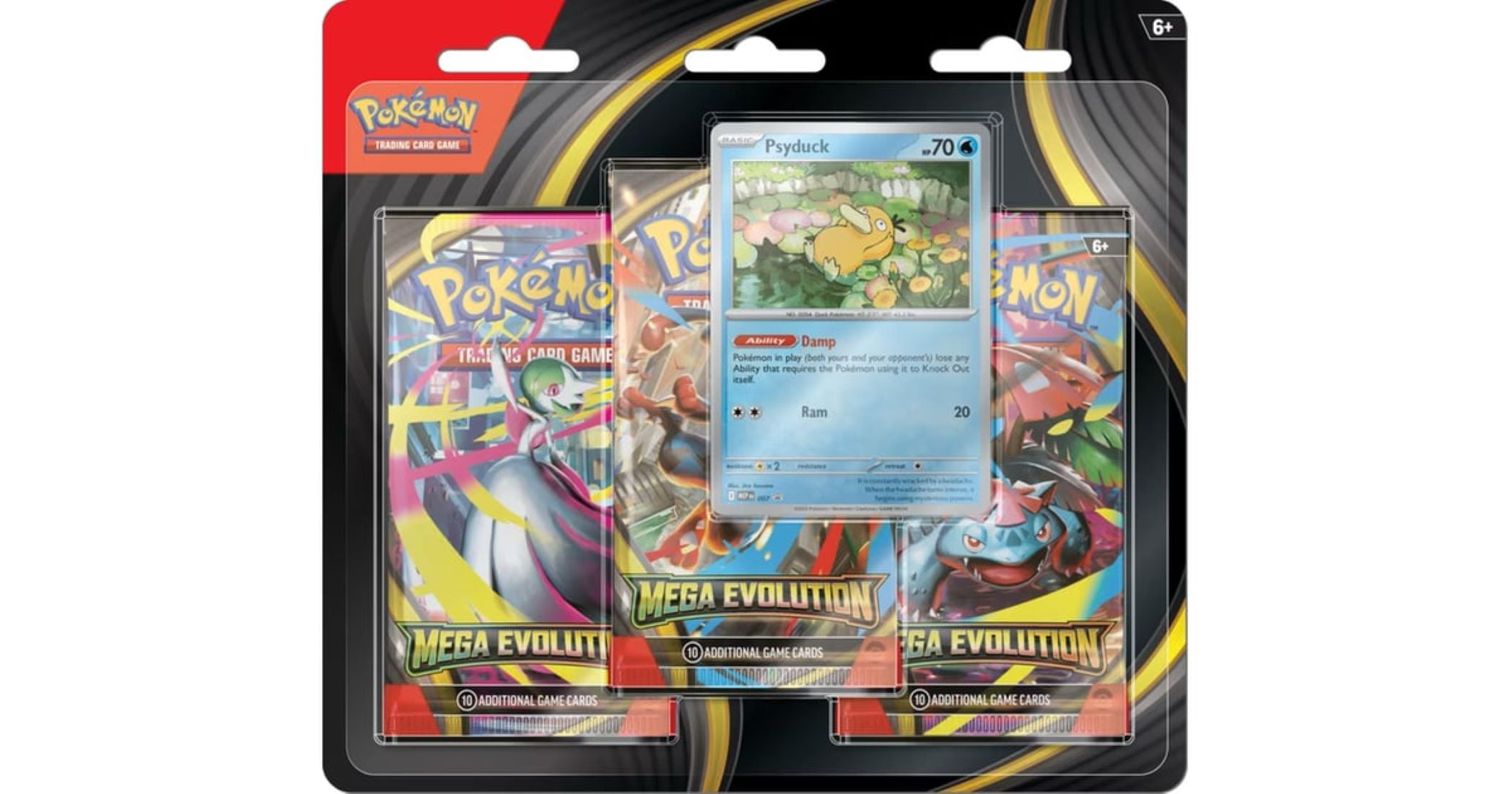 Pokemon Trading Card Games Mega Evolutions 3Pk Blister - Randomly ...