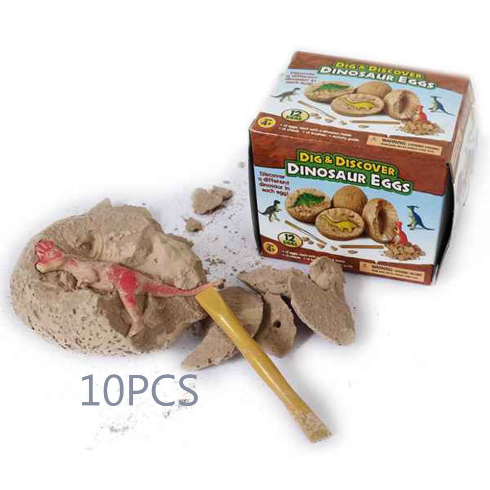 Mega Fossil Dig Kit - Excavate 10 Genuine Prehistoric Fossils, Kids ...