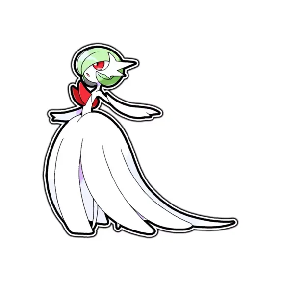 Mega Gardevoir Waterproof Sticker Phone Decal Water Bottle Stickers Car ...