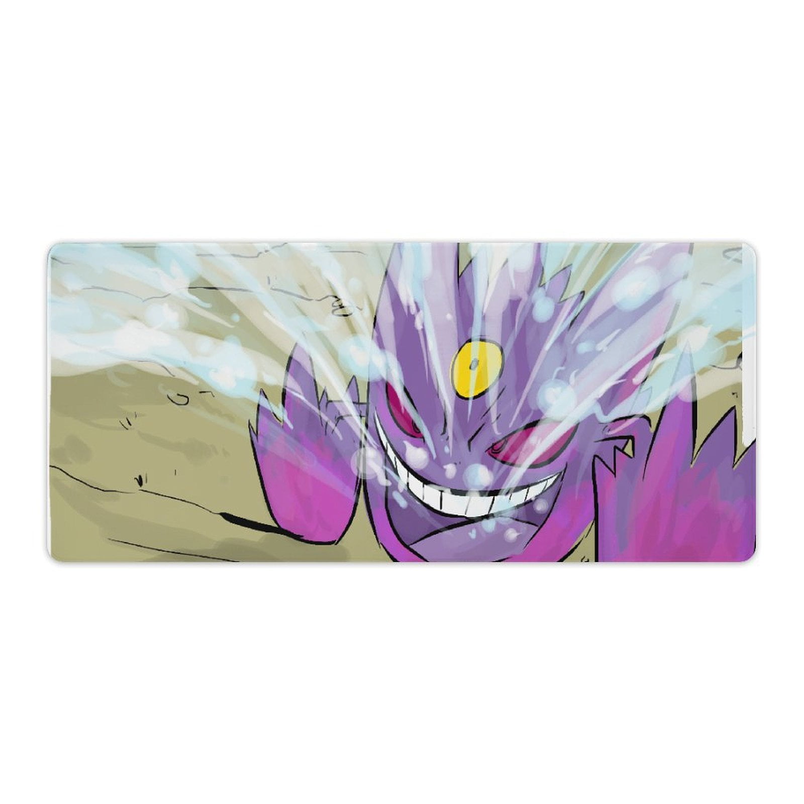 Mega Gengar Mouse Pad Extended Gaming No-sliped Large Desk Mat Stitched ...