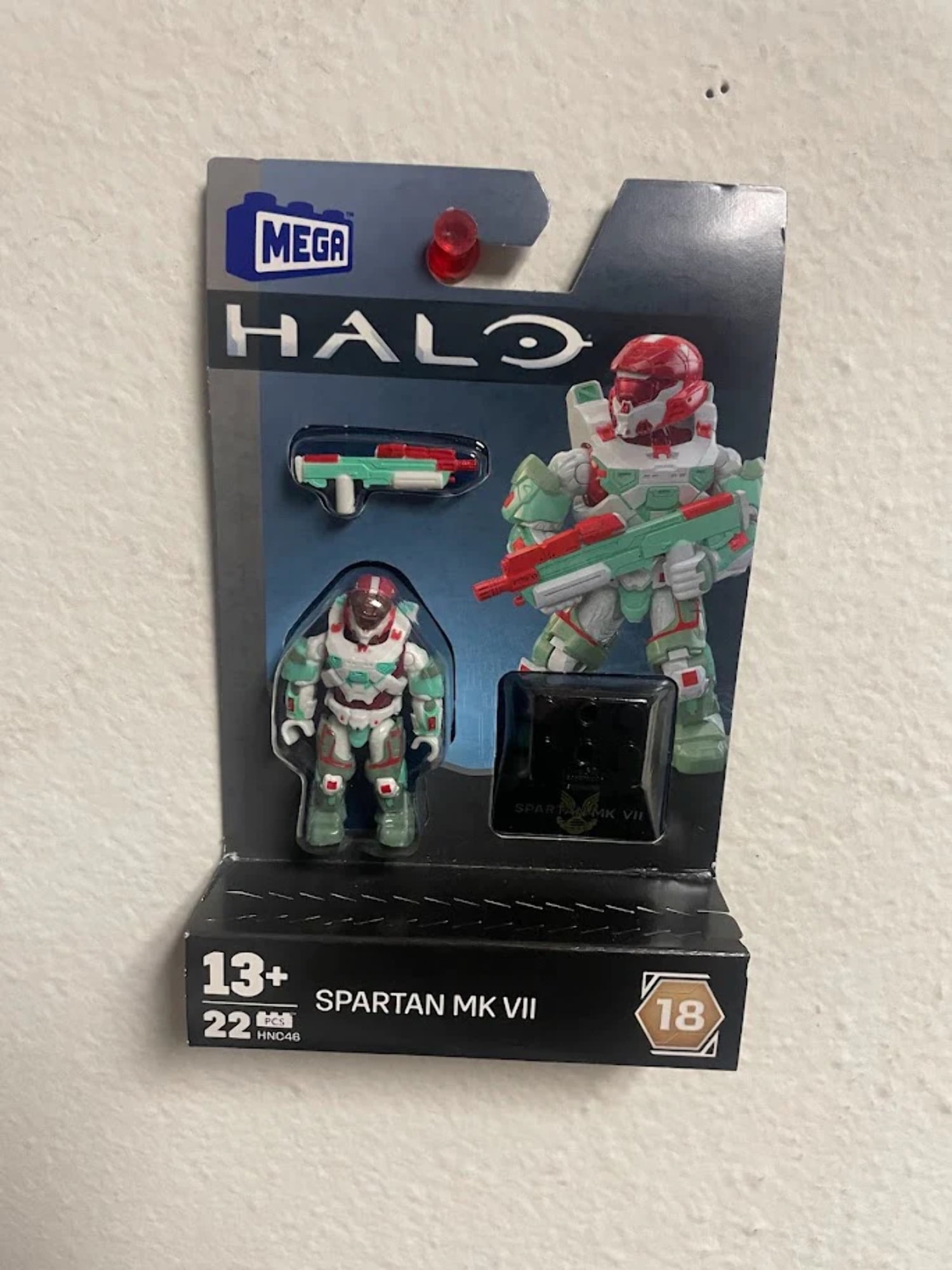 MEGA Construx - Halo Universe S18 Micro Action Figure - SPARTAN MK VII ...