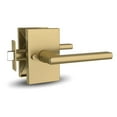 Mega Handles | Glamor Privacy Door Lever | Satin Brass - Walmart.com