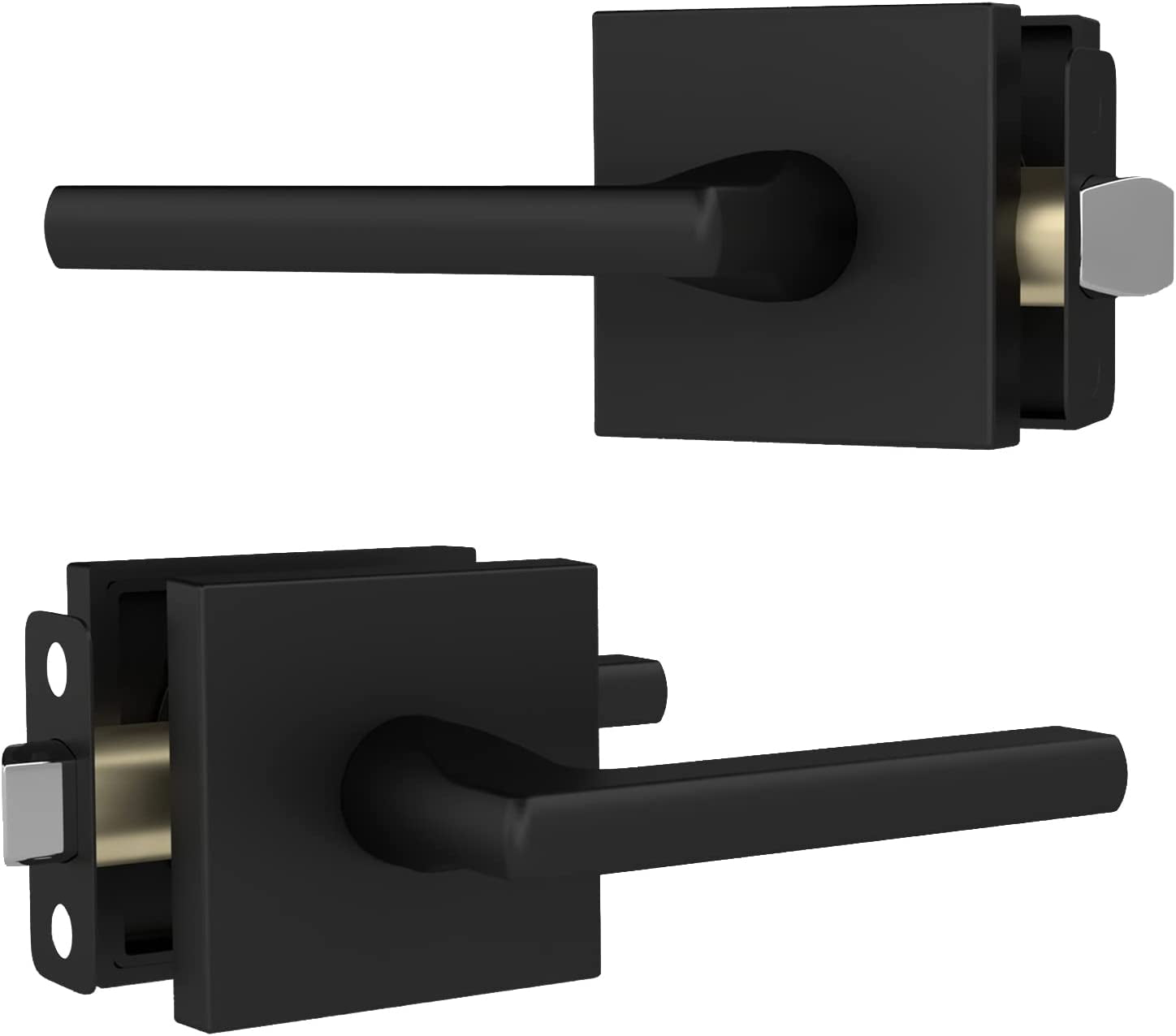 Mega Handles | Prime Passage Door Lever | Matte Black - Walmart.com