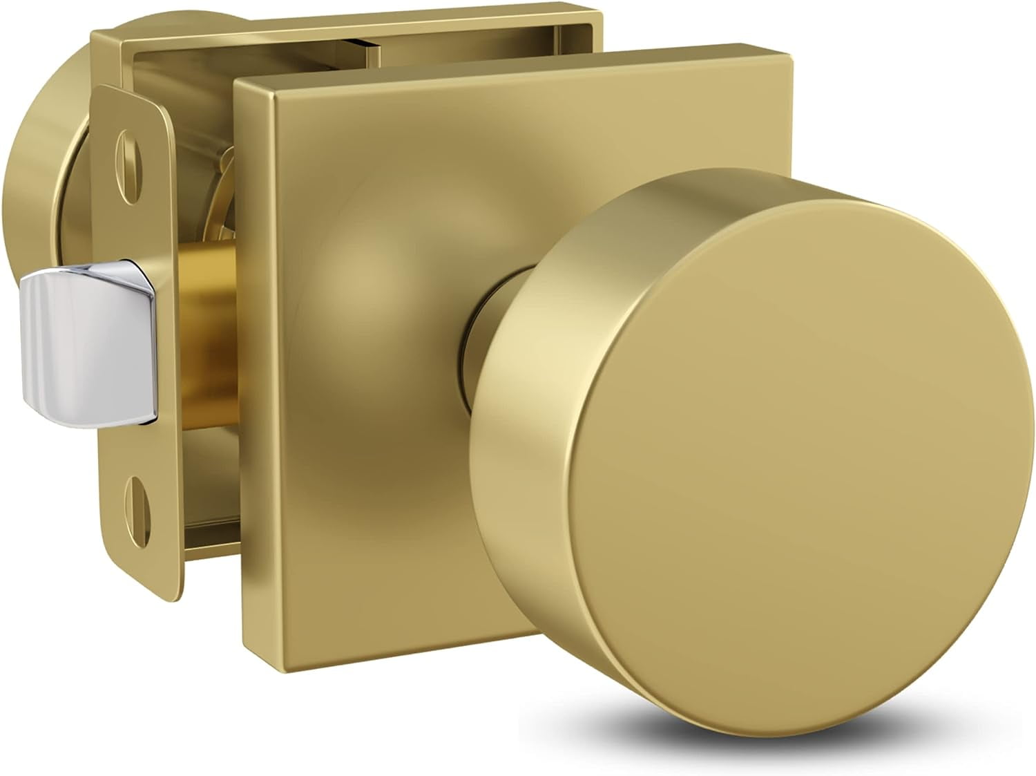 Mega Handles | Suana Passage Door Knob | Satin Brass - Walmart.com
