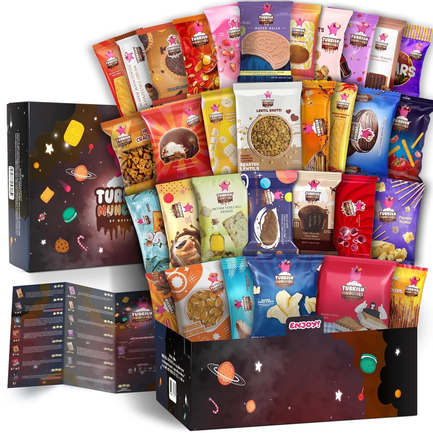 Mega International Snack Box | Premium Exotic Foreign Snacks | Unique ...