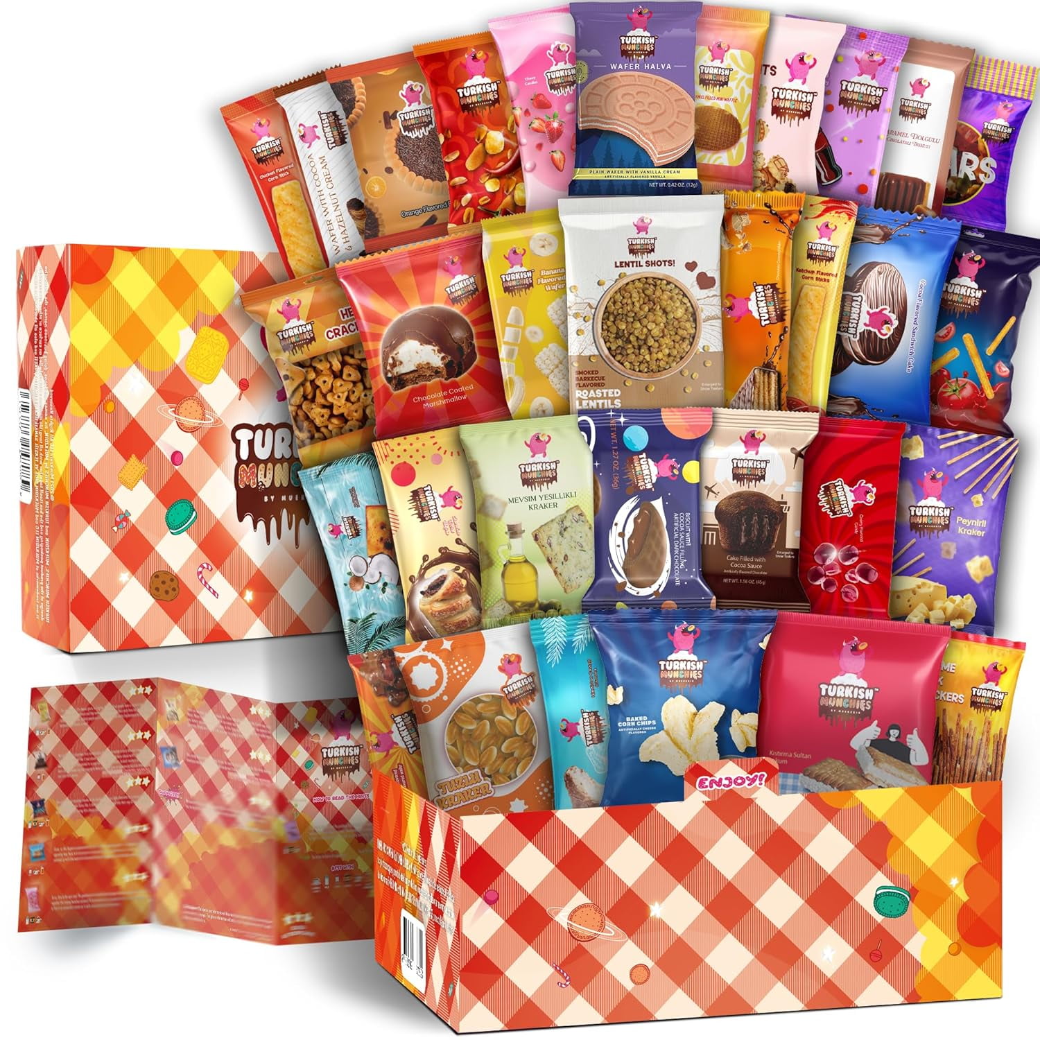 Mega International Snack Box | Premium Exotic Foreign Snacks | Unique ...