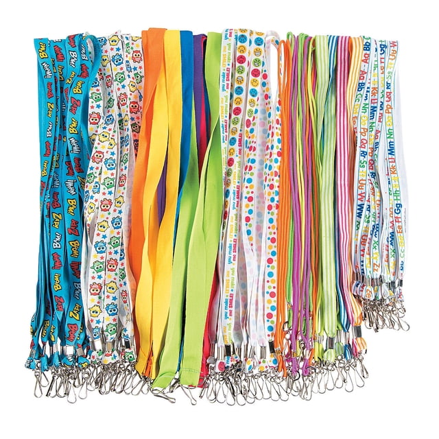 Mega Lanyard Assortment - Jewelry - 100 Pieces - Walmart.com