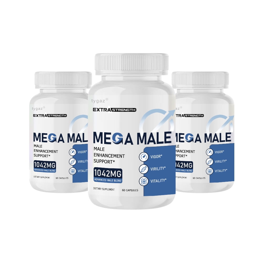Mega Male, Megamale - 3 Pack - Walmart.com