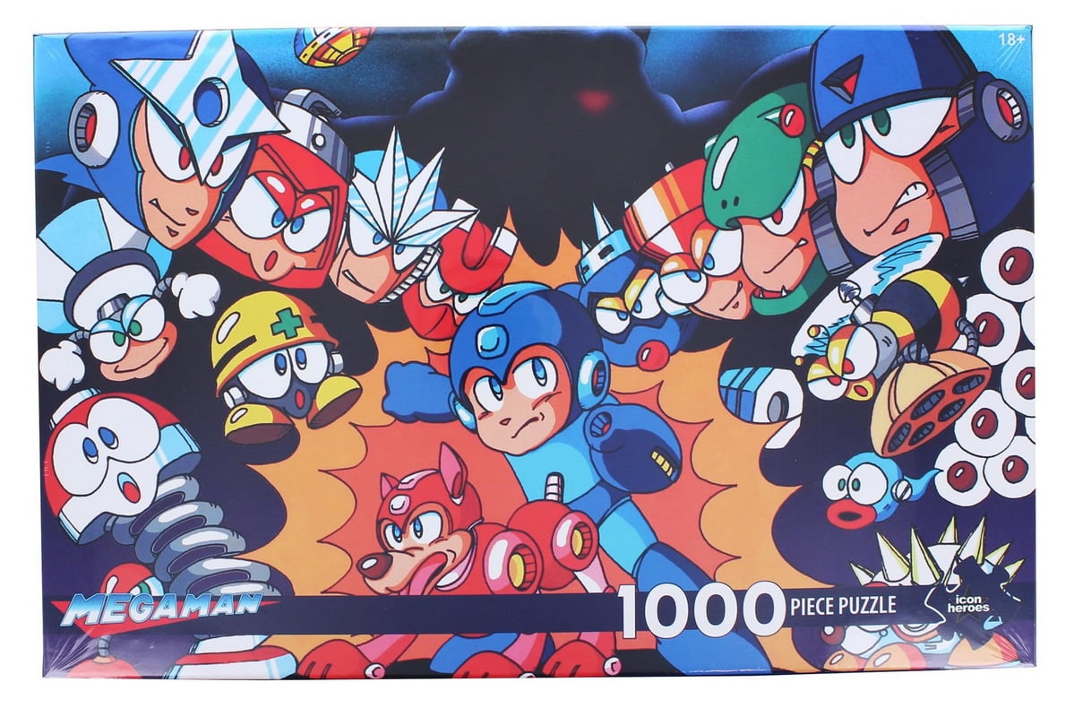 Mega Man 1000 Piece Jigsaw Puzzle - Walmart.com