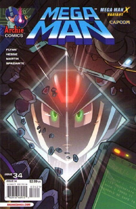 Mega Man (2nd Series) #34A VF ; Archie Comic Book - Walmart.com