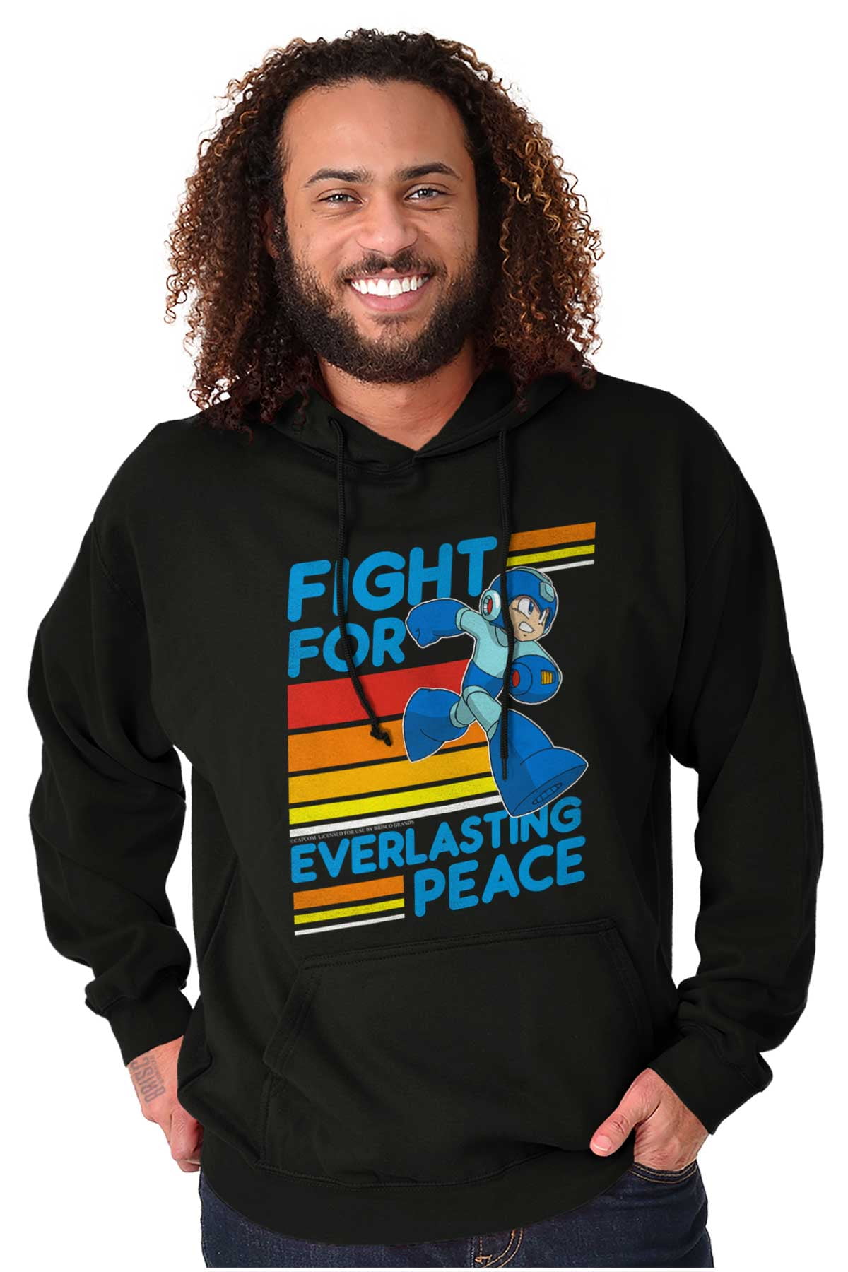 Mega Man 90s Gamer Anime Character Hoodie Sweatshirt Women Men Brisco ...
