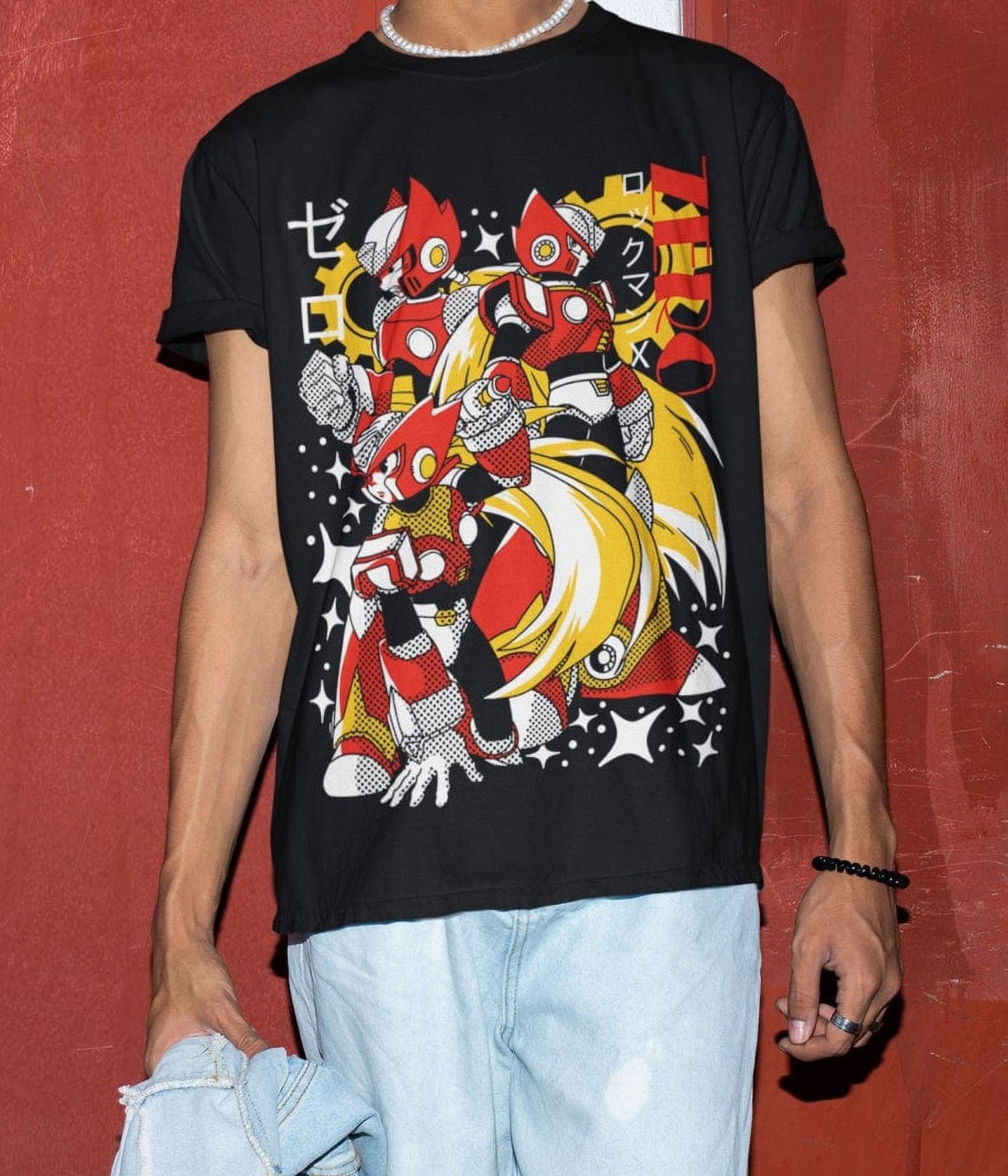 Mega Man Blue Bomber Gaming Shirt - Walmart.com