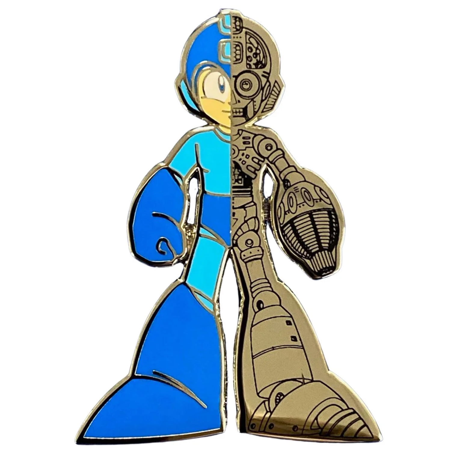 Mega Man Endoskeleton Mega Man Hard Enamel Pin - Walmart.com