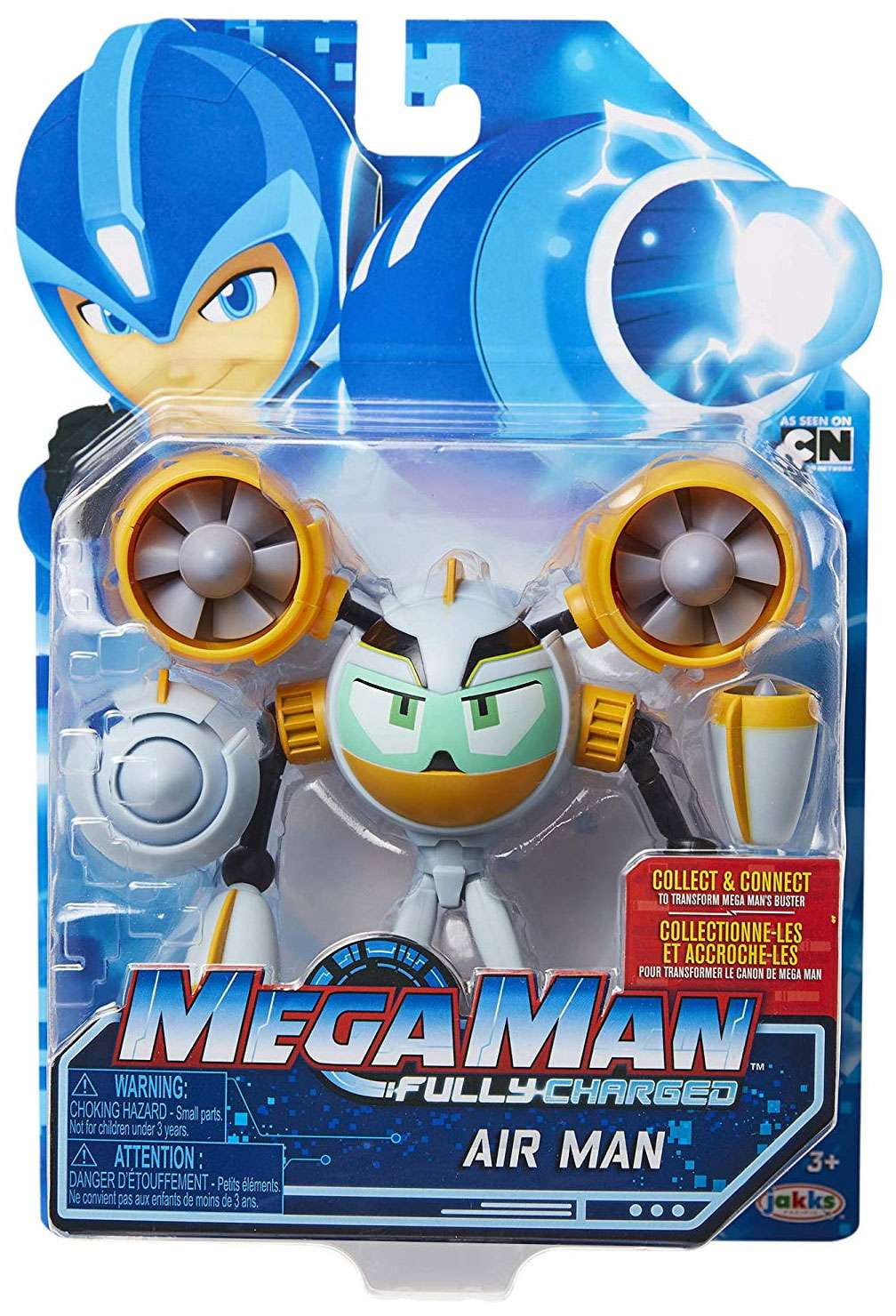 Mega Man Fully Charged Series 1 Air Man Action Figure - Walmart.com