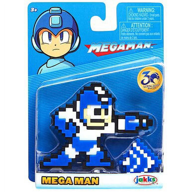 Mega Man 8 Bit Figure | Mega Man w/ Ice Slasher - Walmart.com