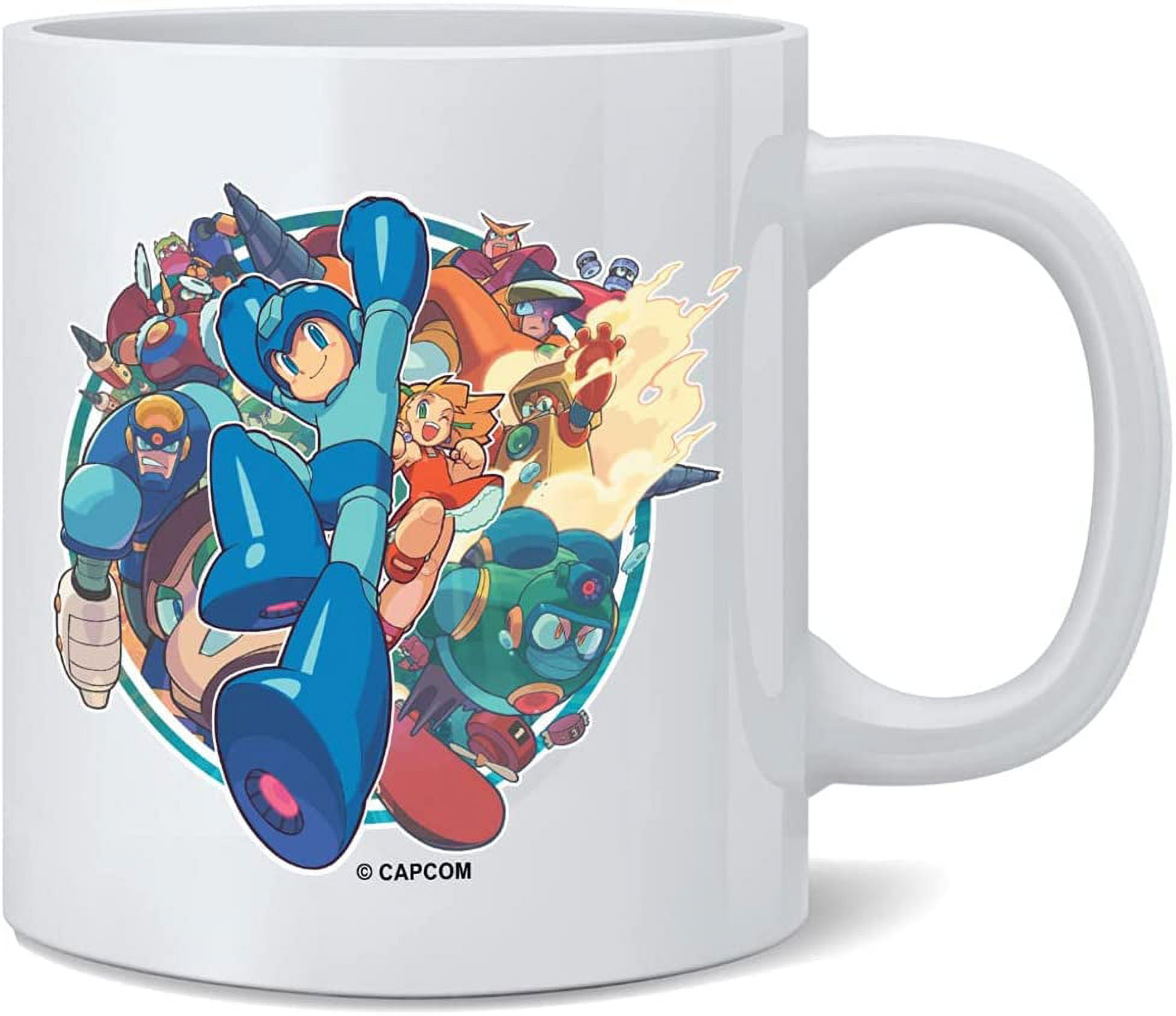 Mega Man Key Art MegaMan NES CAPCOM Mug Classic Retro Vintage 80s Video ...