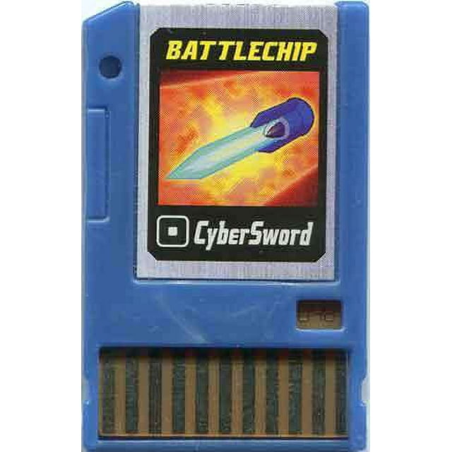 Mega Man PET CyberSword Battle Chip - Walmart.com