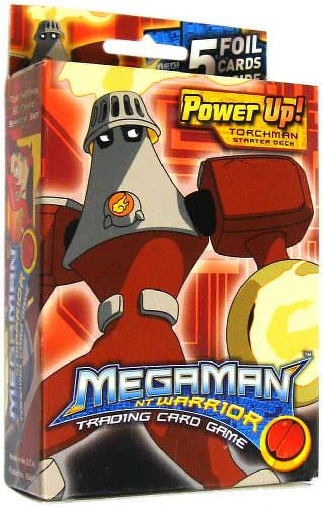 Mega Man Power Up! Power Up! Starter Deck Torchman - Walmart.com