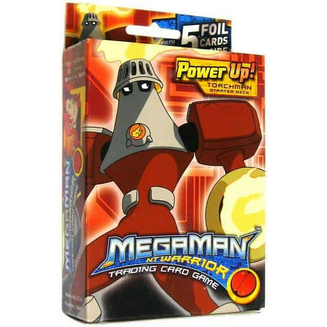 Mega Man Power Up! Power Up! Starter Deck Torchman - Walmart.com