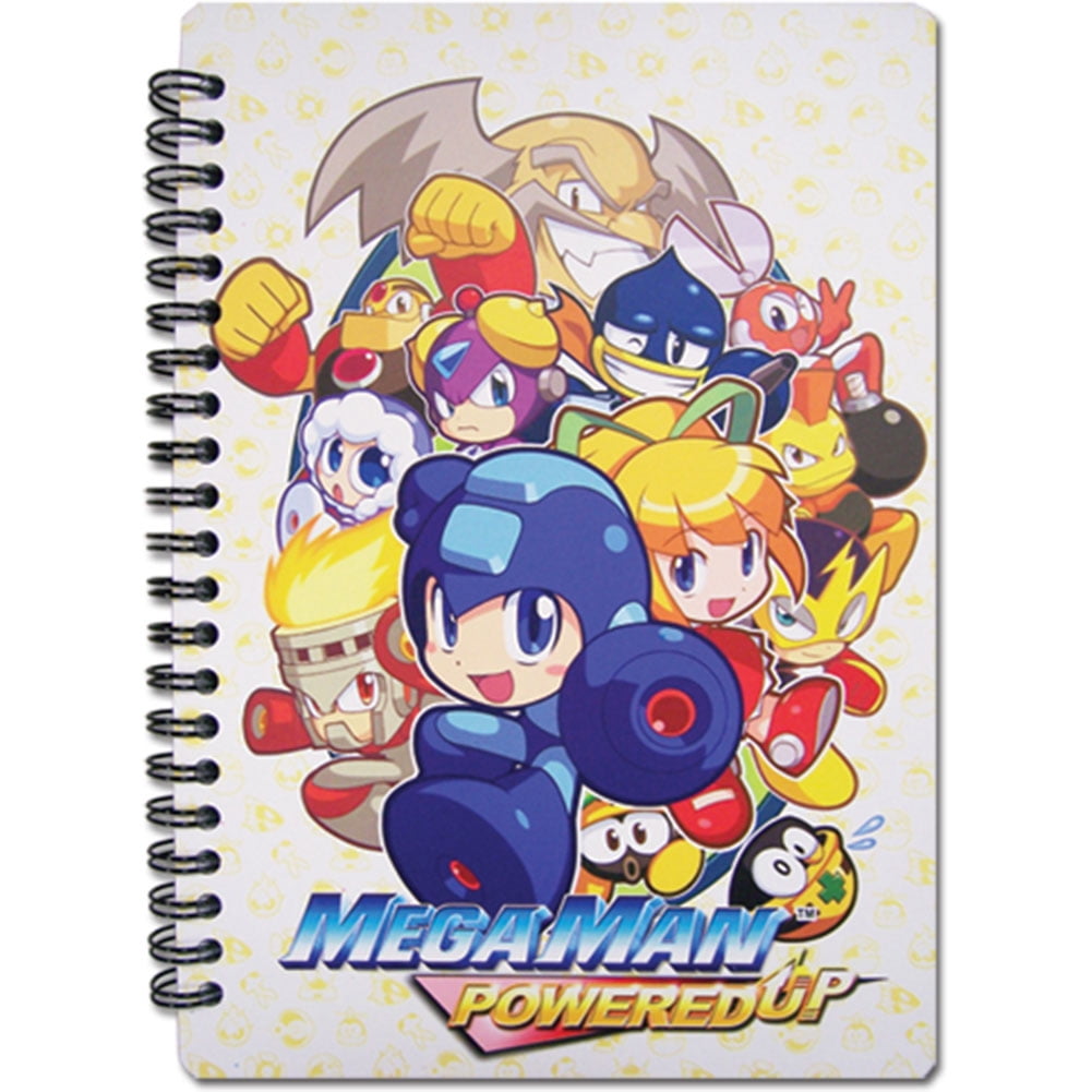 Mega Man Powered Up Key Art Anime Spiral Notebook GE-8747 - Walmart.com