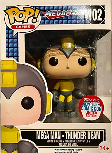 Funko Pop! Mega Man Thunder Beam Limited Edition Exclusive #102 ...