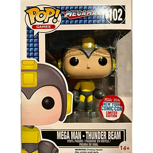 Funko Pop! Mega Man Thunder Beam Limited Edition Exclusive #102 ...