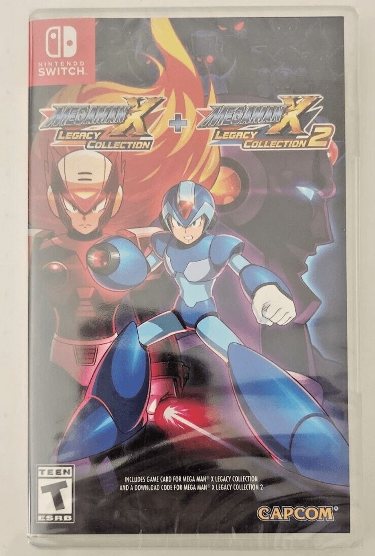 Mega Man X 1 + 2 & Zero/ZX Legacy Collection Nintendo Switch - Walmart.com