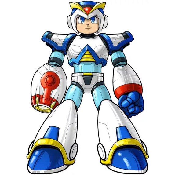 Mega Man X Full Power Stickers Phone Decal Water Bottle Stickers Car ...
