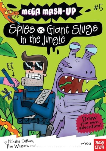 Pre-Owned Mega Mash-Up: Spies vs. Giant Slugs in the Jungle (Paperback ...