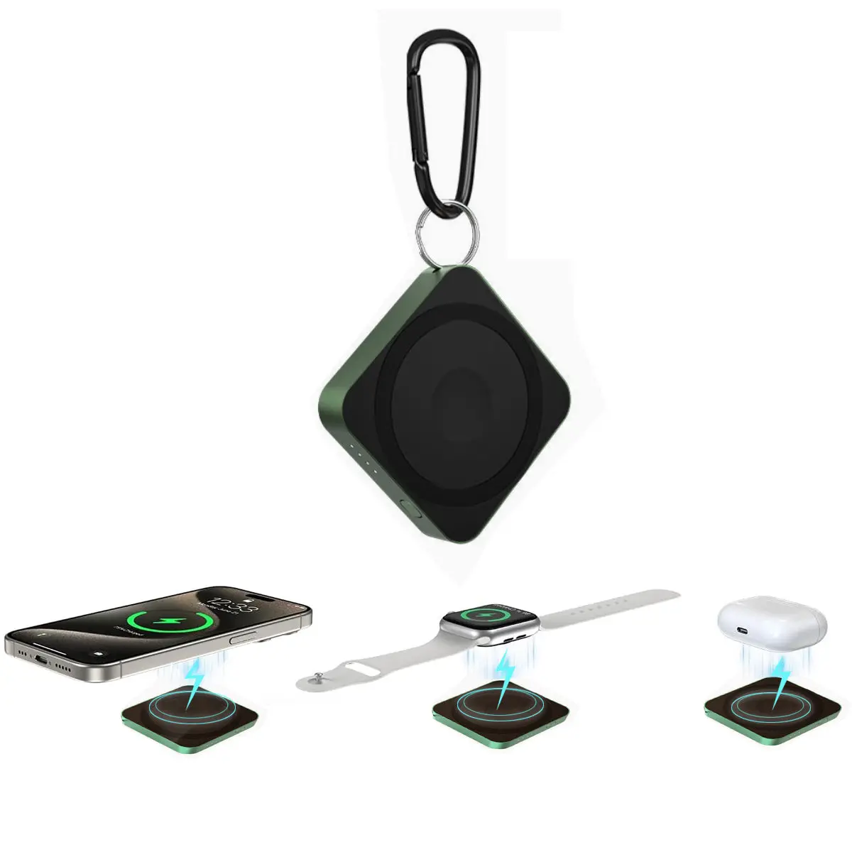 Mega Mini 3 In 1 Quality And Safety Magnetic Wireless Mega Capacity ...