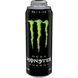 Monster Mega Original Energy Drink, Smooth & Easy Flavor, 24 fl oz ...