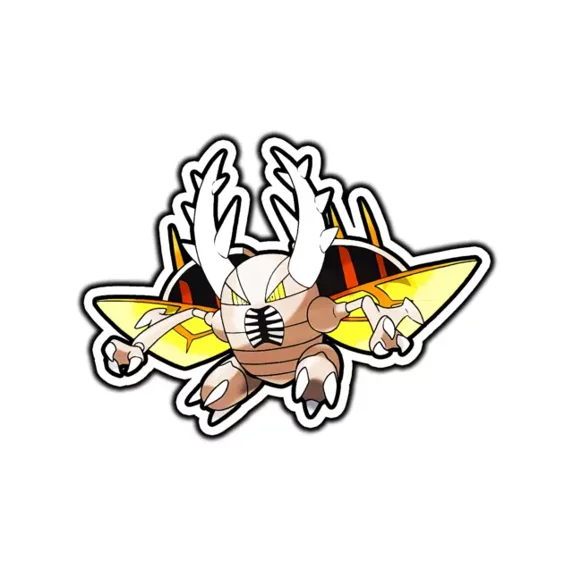 Mega Pinsir Waterproof Sticker Phone Decal Water Bottle Stickers Car ...