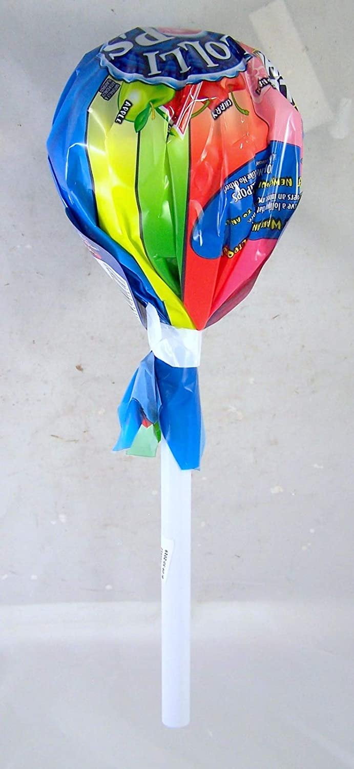 Mega Pop Candy Container with Fruit Flavored Jolly Rancher Lollipops ...