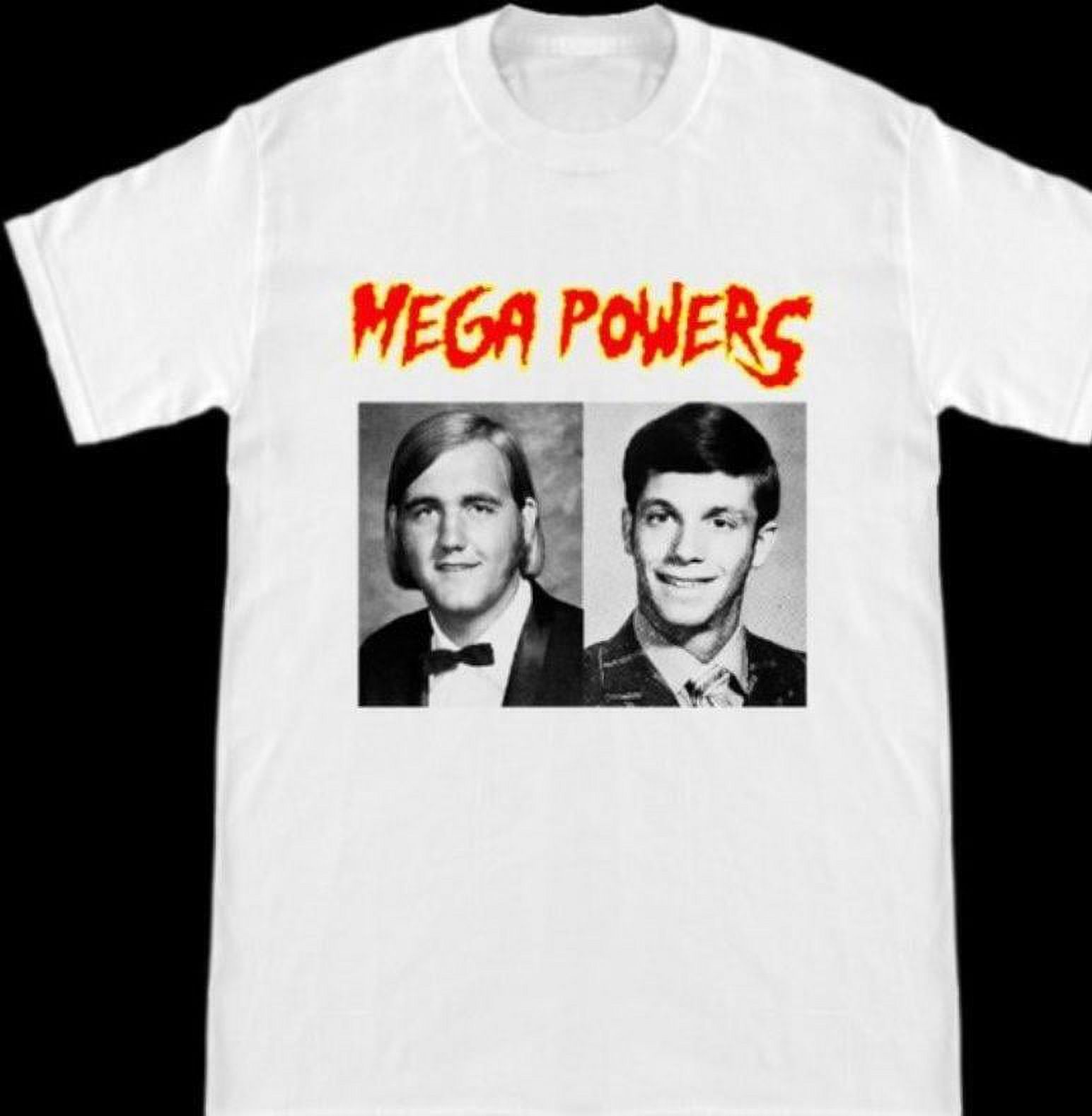 Mega Powers Hulk Hogan Macho Man Randy Savage Tee shirt - Walmart.com