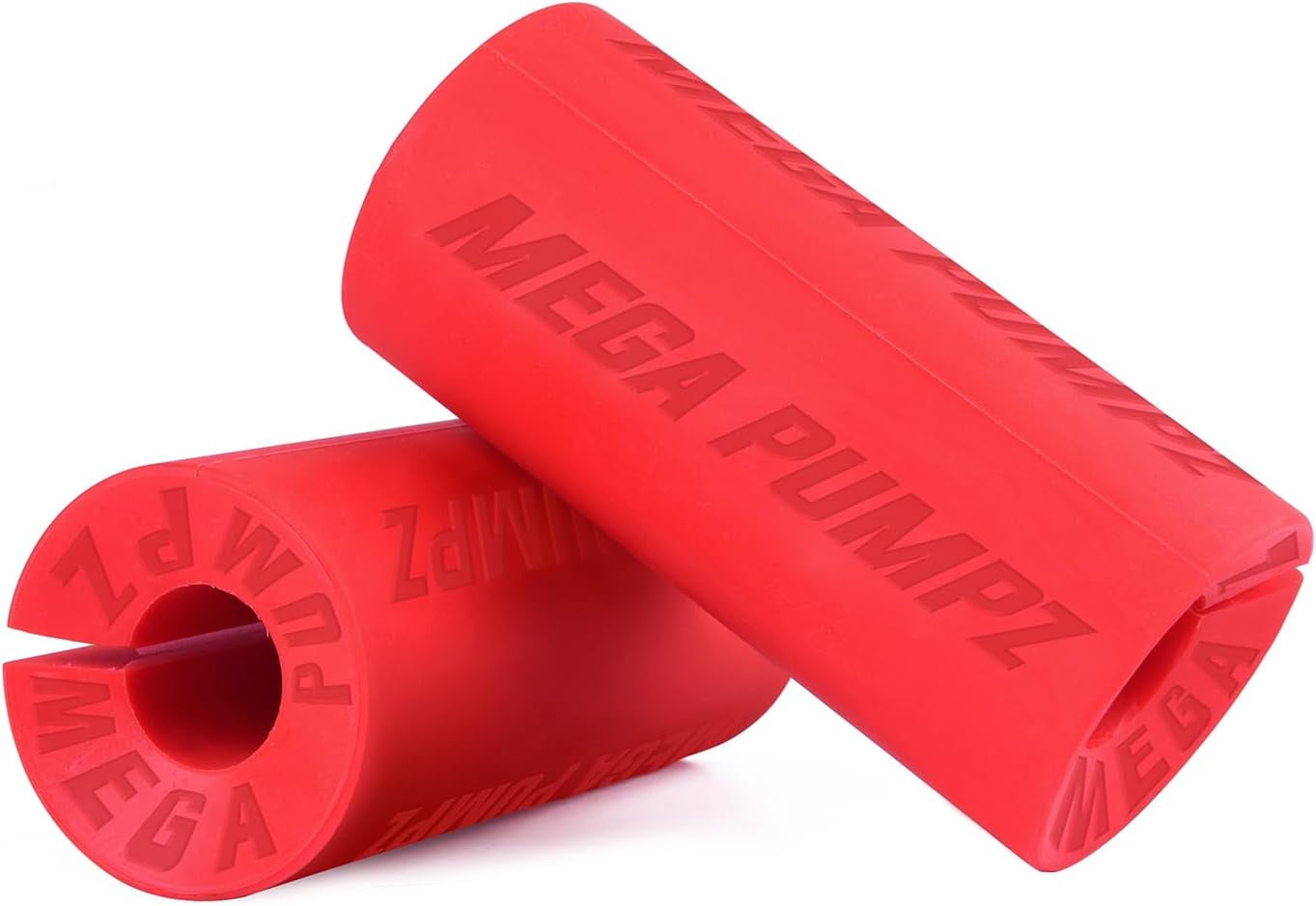 Mega Pumpz - Thick Dumbbell Grips (Set of 2) - Barbell Grip Weight ...