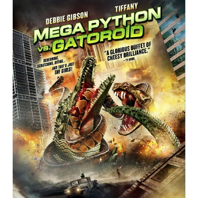 Mega Python Vs Gatoroid Poster 12x16 Print on Metal Sign 12in x 16in ...