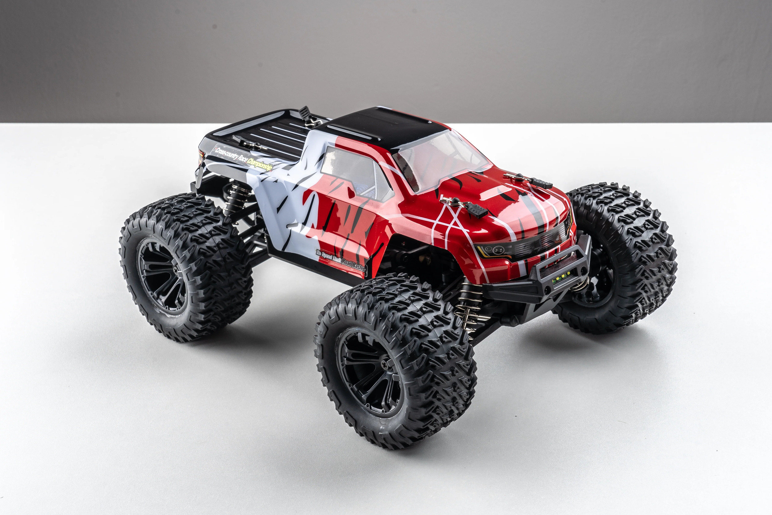Mega RC 1/16 M-Titan Mini Monster 4x4 Truck RTR - RED - Walmart.com