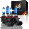 Mega Racer H7 LED Headlight Bulb 4 PACK - 6000K 12V 60W 16000LM High ...