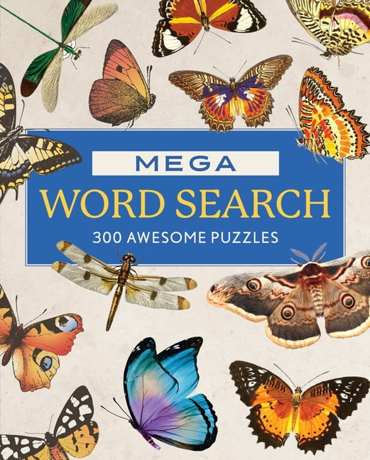 Mega Word Search: 300 Awesome Puzzles, (Paperback) - Walmart.com