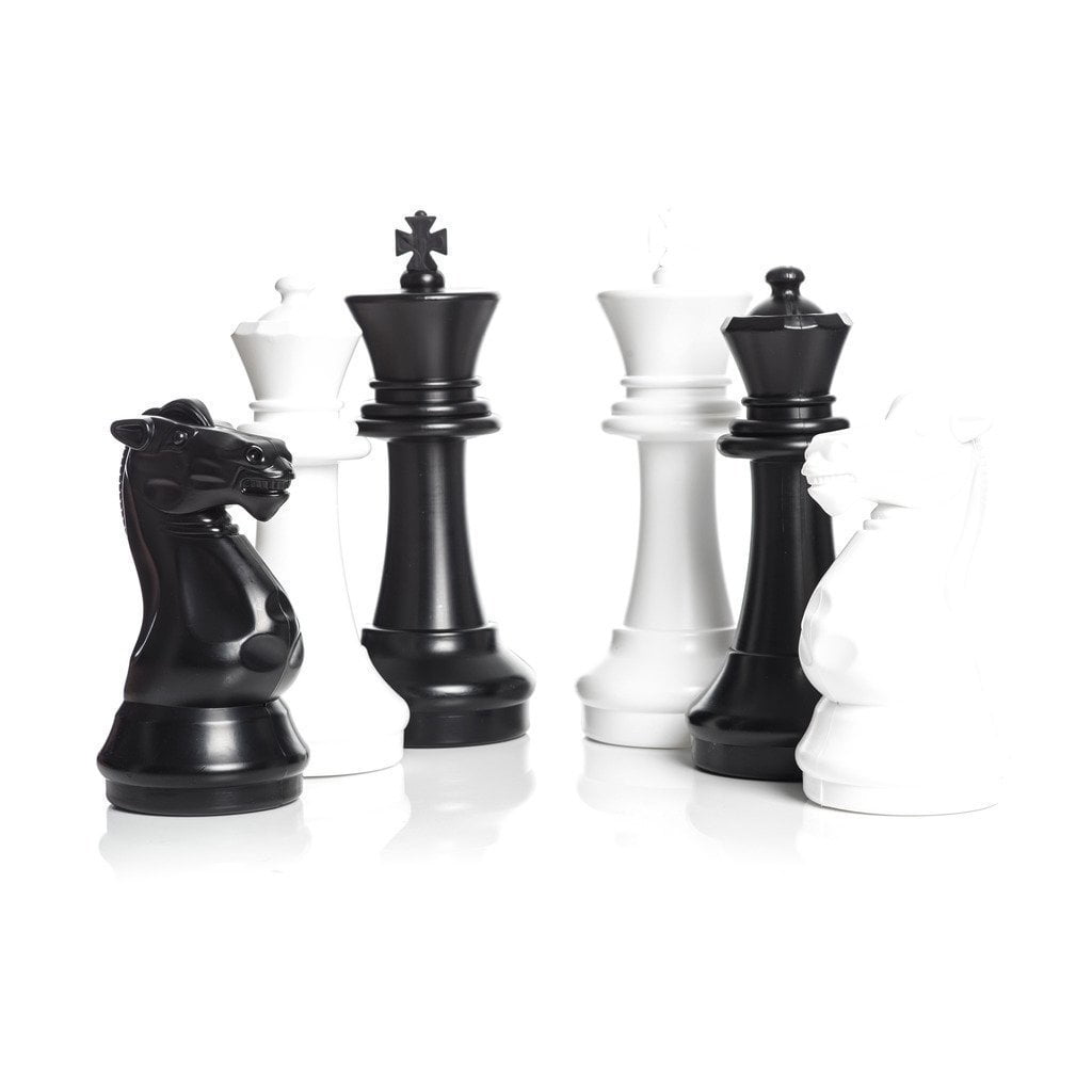 MegaChess Jumbo Chess Set & Mat for Kids and Adults, 16-Inch King with ...