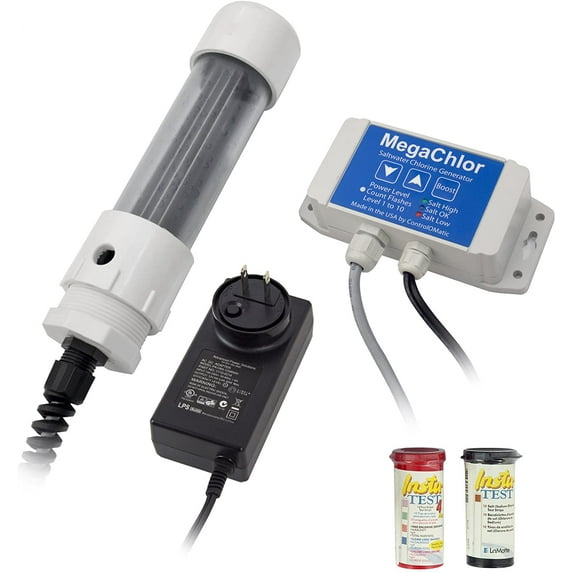 Control-O-Matic MegaChlor Automatic Salt Chlorinator, Swimming Pool ...