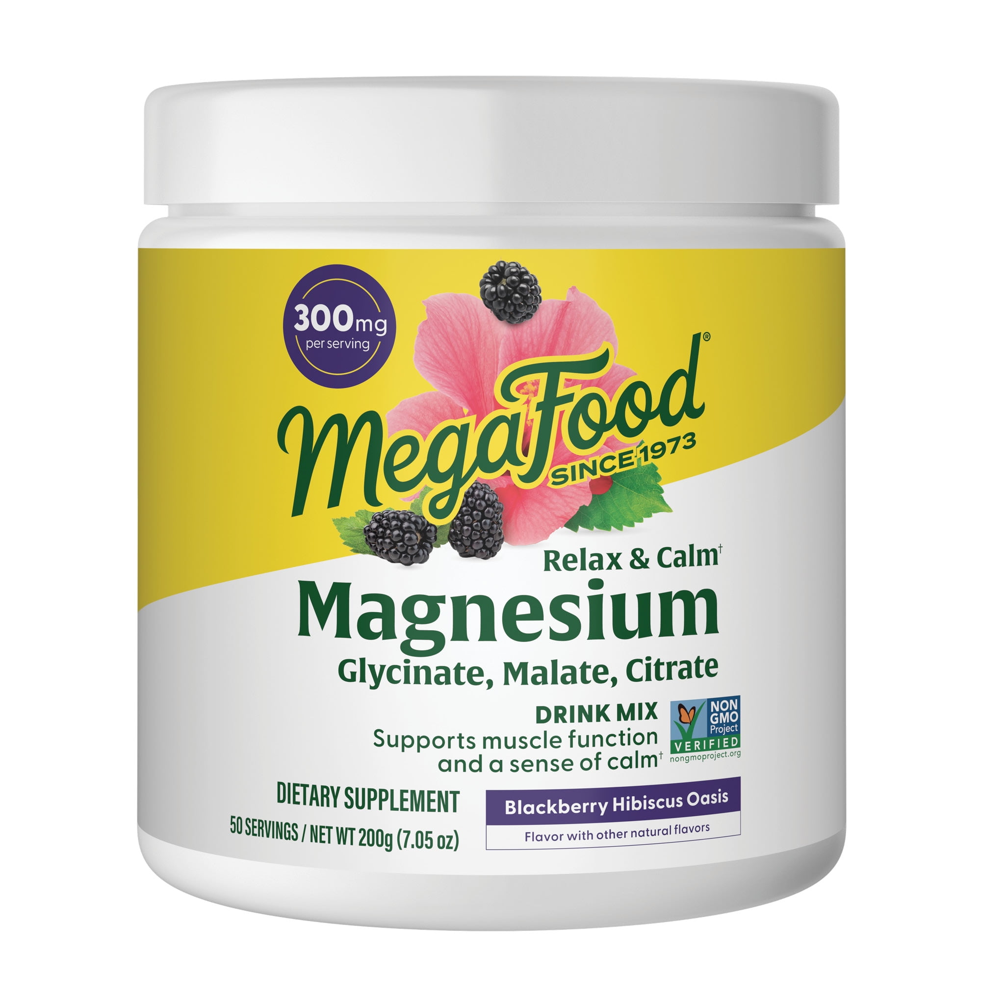 MegaFood Relax + Calm Magnesium Powder - Drink Mag Relaxation ...