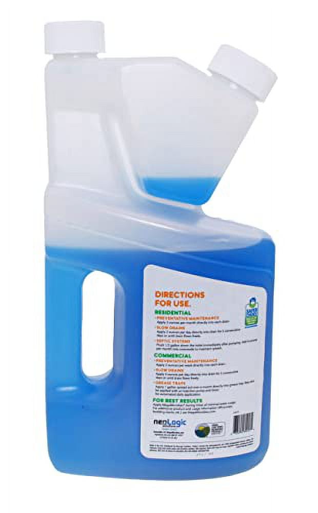 MegaMicrobesNo-Mixing Liquid Drain, Septic, Trap and Pump Treatment, 32 ...