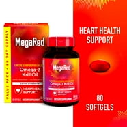 MegaRed 750mg Ultra Concentration Omega-3 Krill Oil, 40 Softgels ...